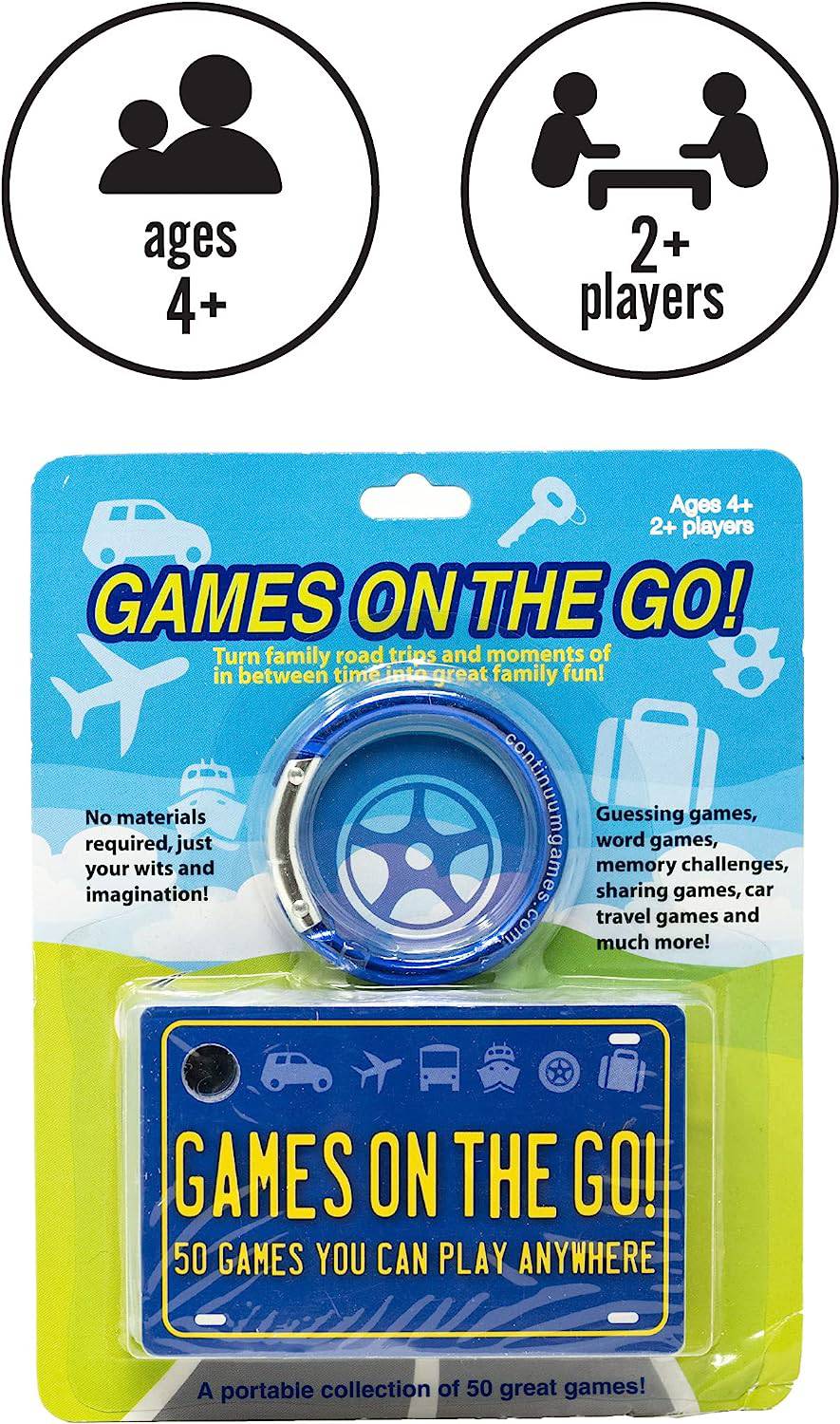 GAMES ON THE GO Travel Game Set | All Ages | Discovery Toys