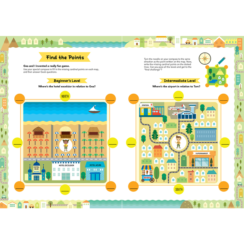 ALL ABOUT MAPS Amazing Activity Book | Discovery Toys