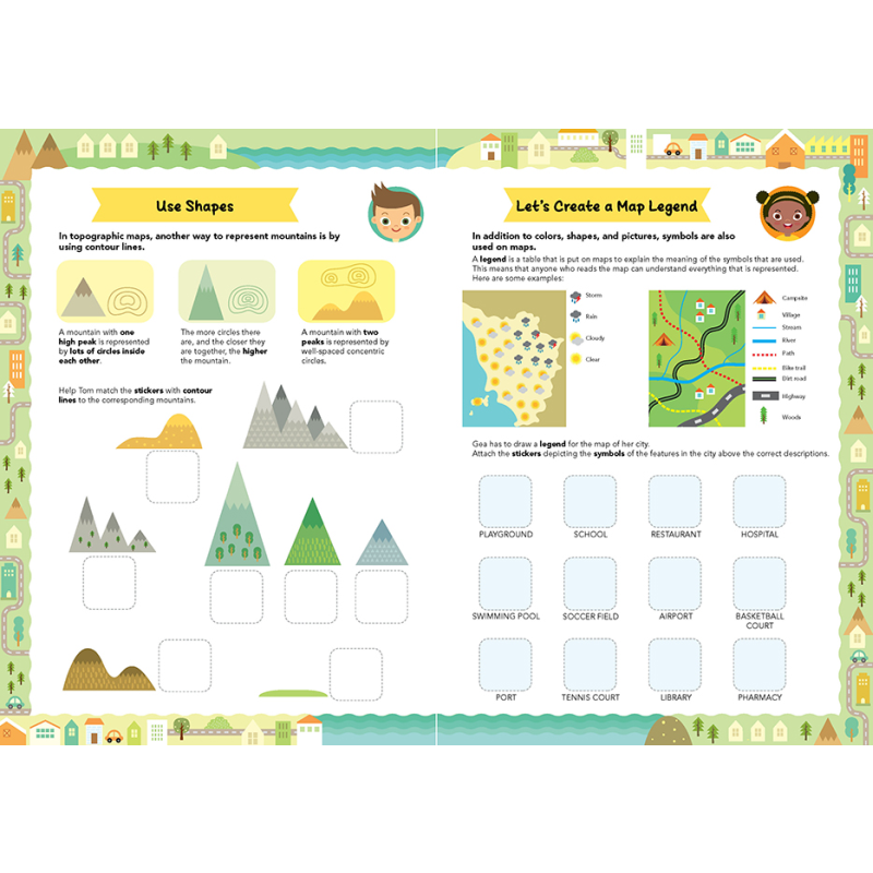 ALL ABOUT MAPS Amazing Activity Book | Discovery Toys