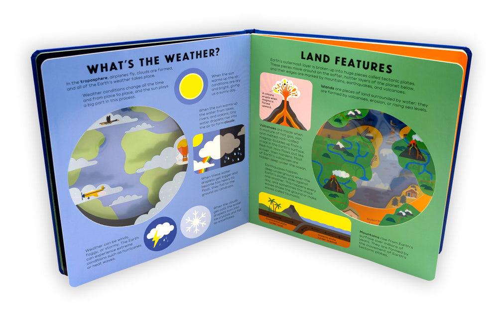 THE EARTH BOOK See-Through STEM Book | Discovery Toys