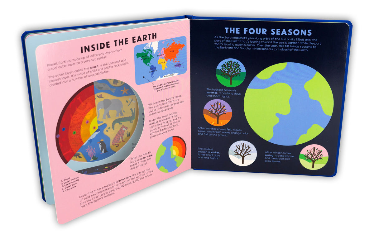 THE EARTH BOOK See-Through STEM Book | Discovery Toys