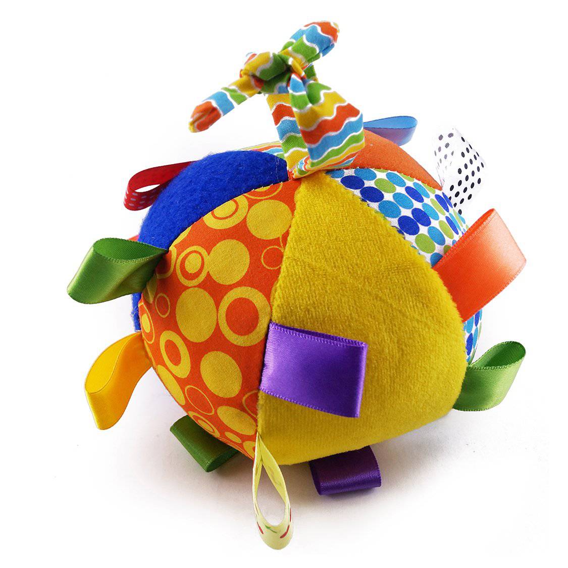 RAINBOW RIBBONS Plush Infant Sensory Toy | Discovery Toys