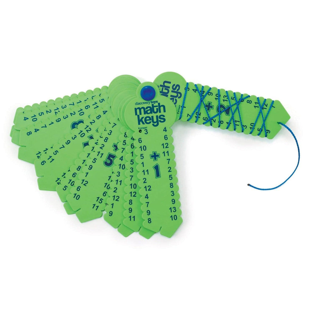 MATH KEYS - ADDITION Self-Correcting Math Aid | Discovery Toys